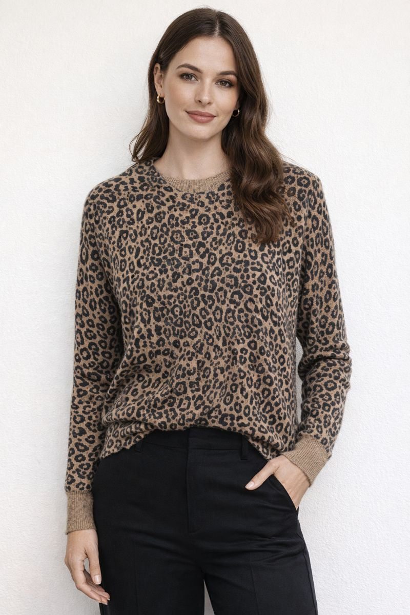 Colette Leopard Sweater – Doxology
