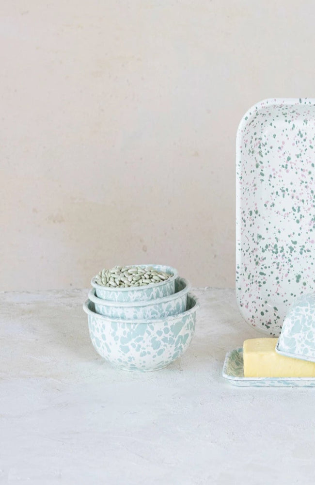 Enamel Splatterware Set – Doxology